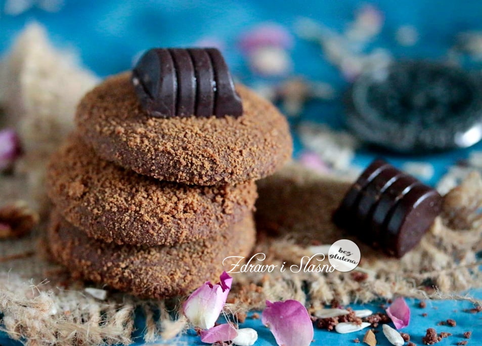 Prhki čokoladni keksi bez brašna | Zdravo i slasno
